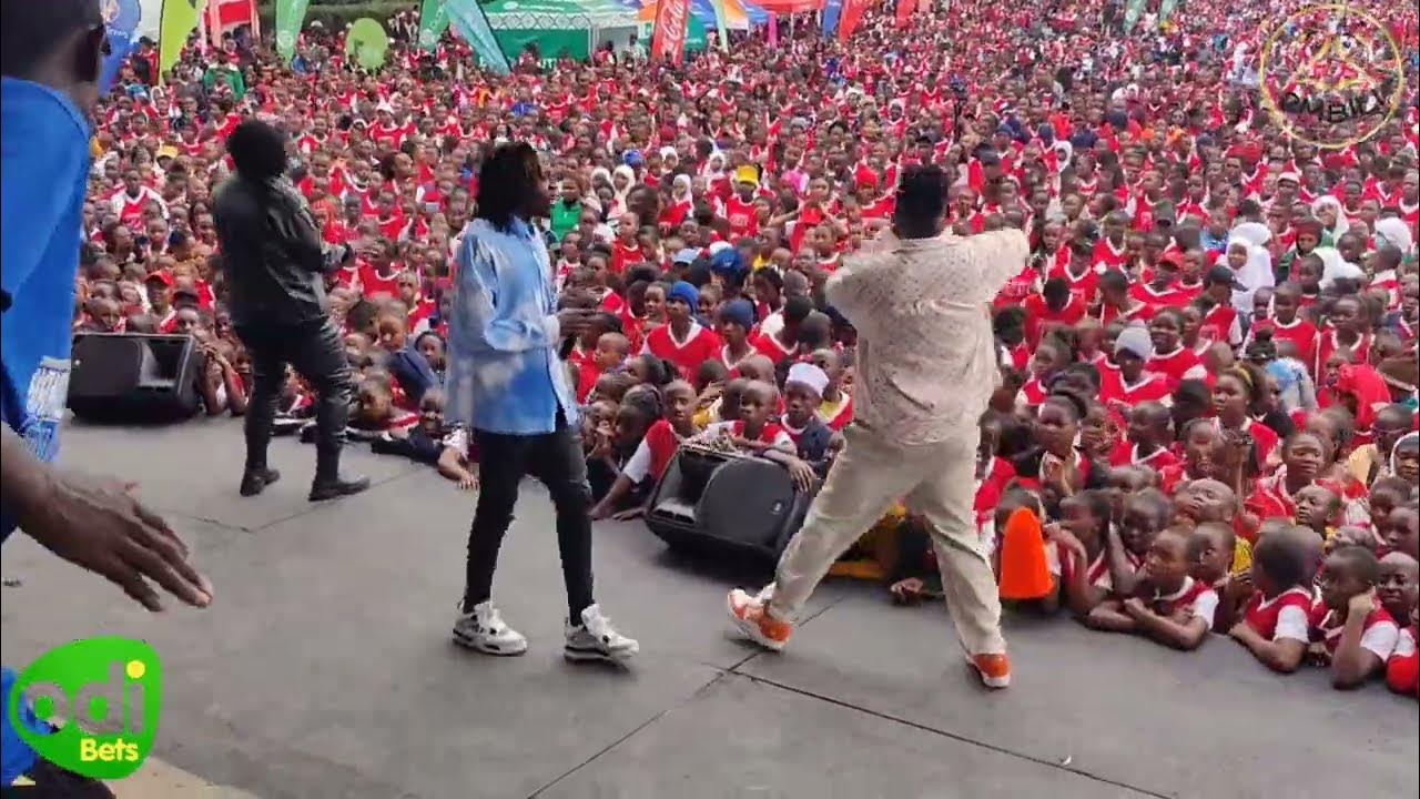 NEVER SEEN BEFORE! JABIDII, DIDIMAN & TIMELESS NOEL CRAZY PERFORMANCE AT KAREN HEART RUN ...