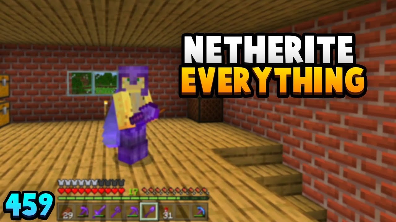 Making EVERYTHING Netherite, & Other Nether Projects - YouTube