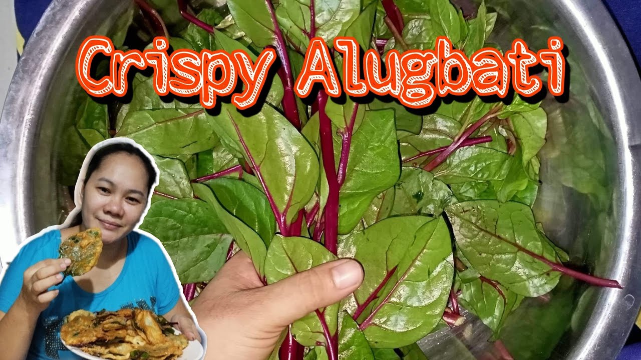 How to cook Crispy Alugbati. - YouTube