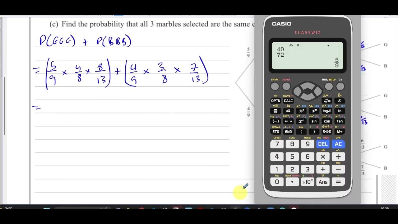 WST01/01, (Edexcel) IAL S1 January 2023, Q2, Probability, Trees, Conditional - YouTube