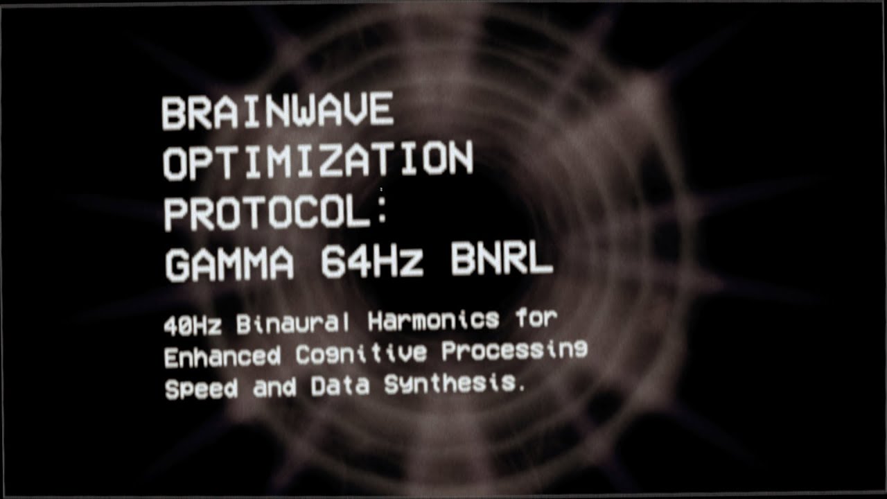 40Hz + GAMMA 64Hz BINAURAL - Brainwave Optimization Protocol - YouTube