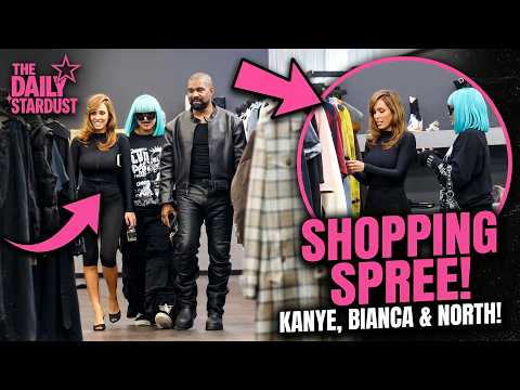 Inside Ye's Designer Clothing Shopping Spree With Wife Bianca Censori & North West