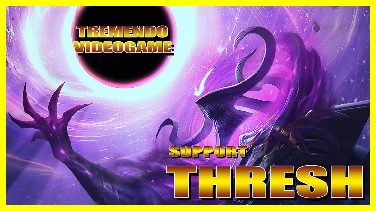 DIVERTIDÍSIMA PARTIDA | THRESH SUPPORT - YouTube