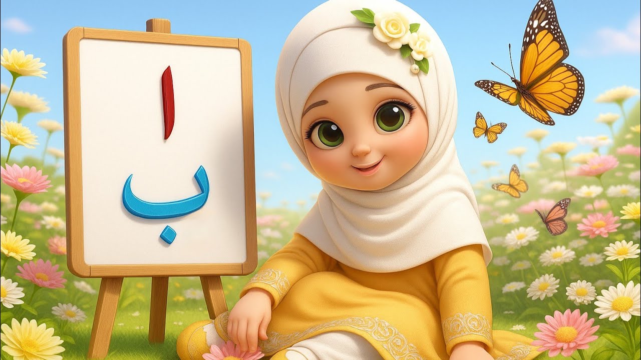 Alifun Allah Ba Baitullah l 3D Animated Cartoon | Arabic Alphabet ...