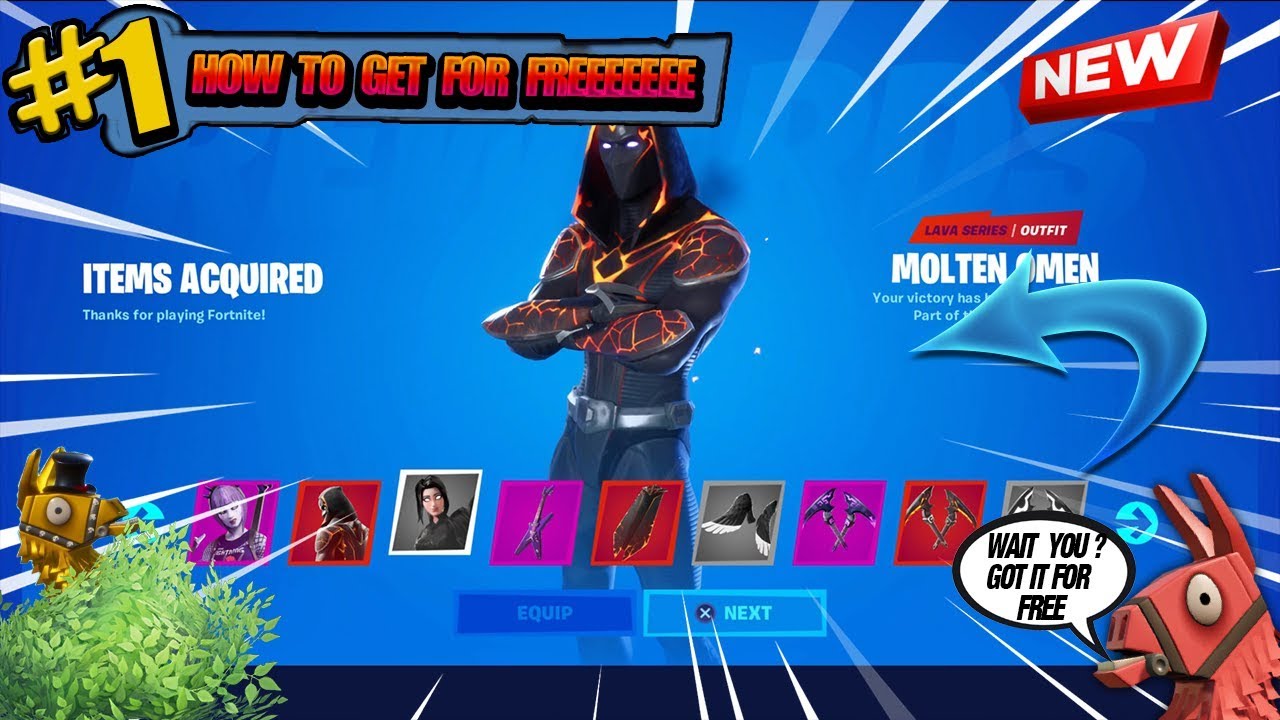 Fortnite: I Got The Dark Fire Bundle For FREE - YouTube