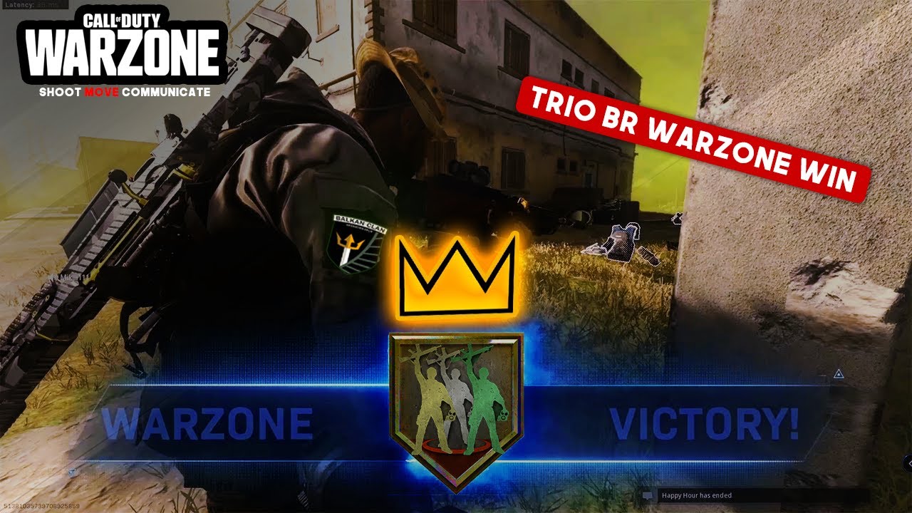 TRIO BR WARZONE WIN - YouTube