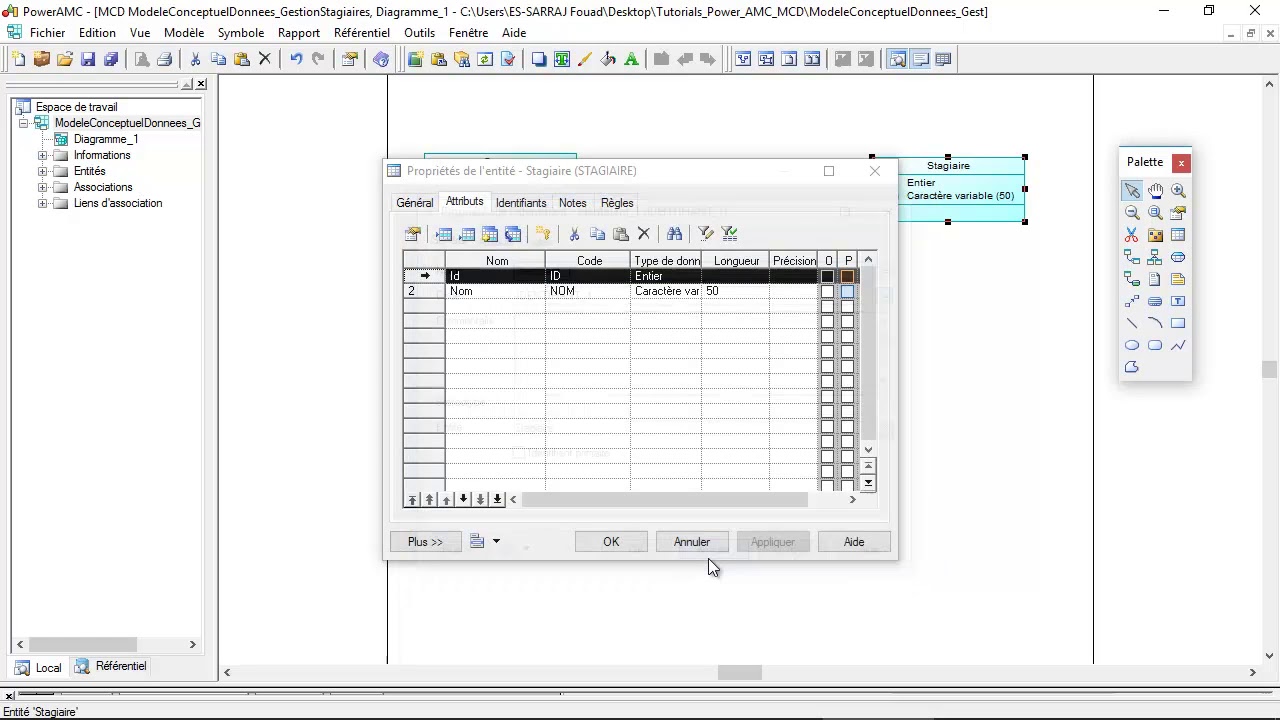 Comment créer un MCD, MLD et MPD sous Power AMPC 15 1 - YouTube