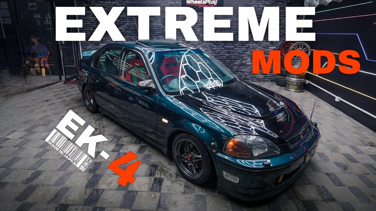 HONDA CIVIC EK-4 WITH EXTREME MODS - YouTube