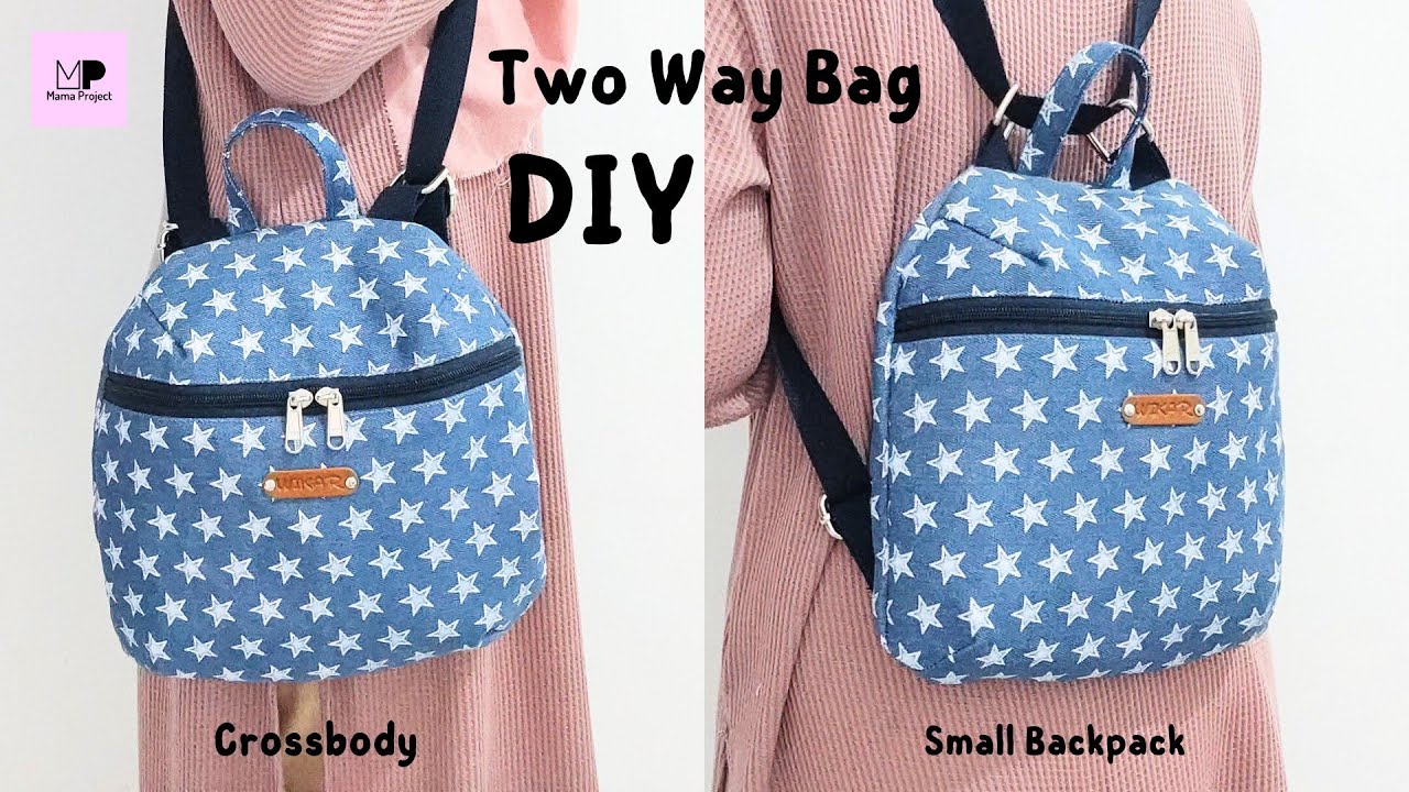 Two Way Bag Sewing Tutorial | DIY Two Way Bag Tutorial - YouTube
