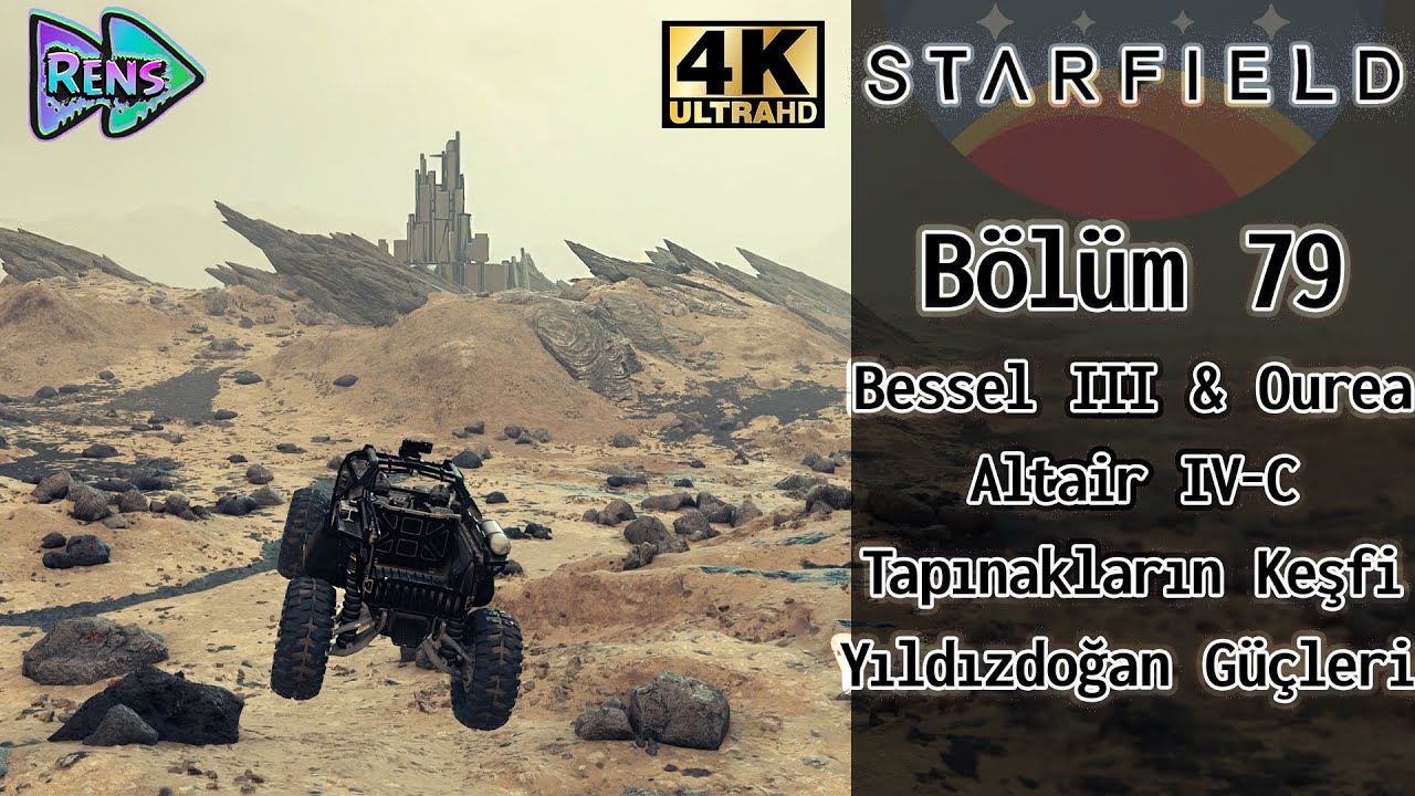 Starfield - Bölüm 79 (Bessel III, Ourea, Altair IV-C - Tapınakların ...