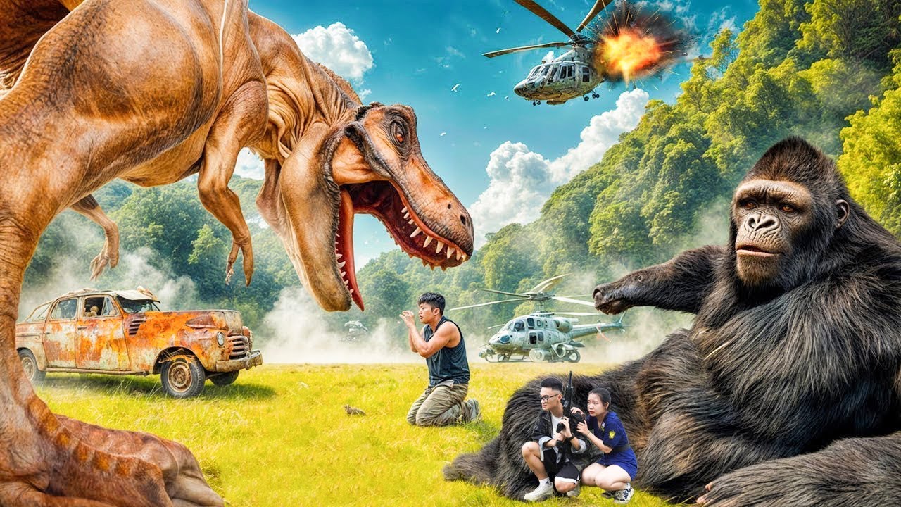 Jurassic World Dominions In Real Life Part 13 | Season 2 | Chill rex ...