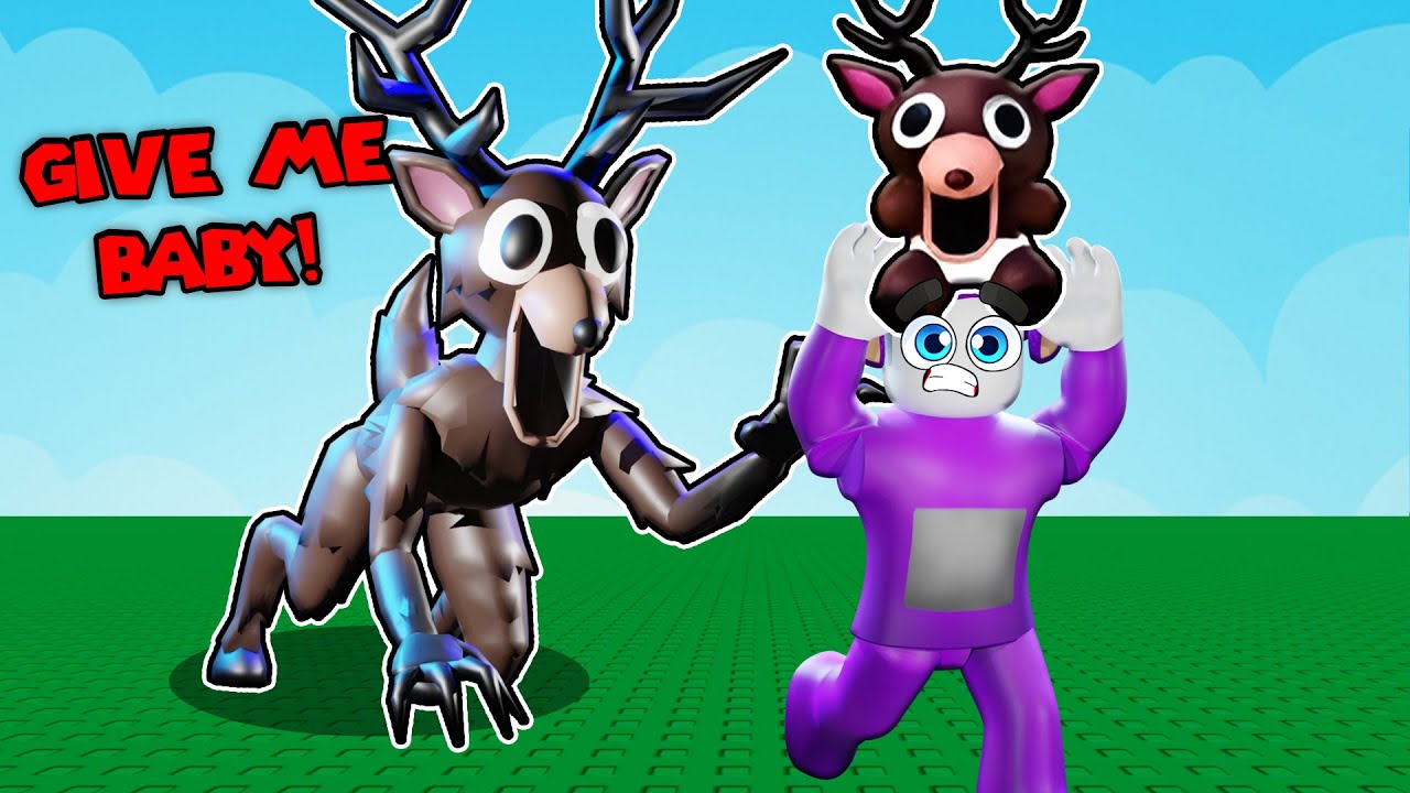 TINKY WINKY STEAL DEER MONSTER! | Tinky Winky Plays: Roblox Steal 99 ...