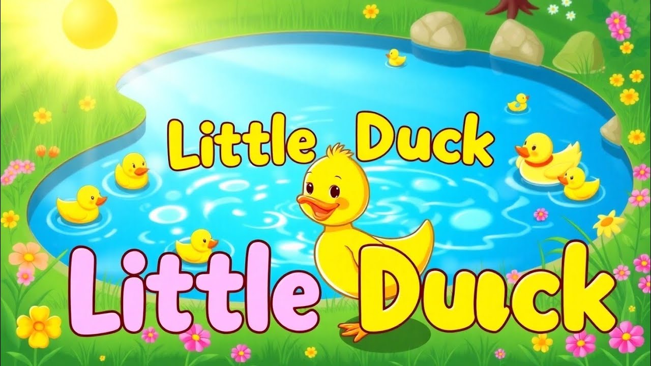 Little Duck, Little Duck - A Fun English Nursary Rhymes for Kids - YouTube