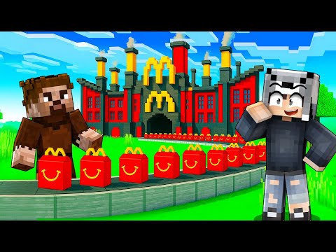 MC DONALD'S FABRİKASI KURUP MİLYONER OLDUM - Minecraft