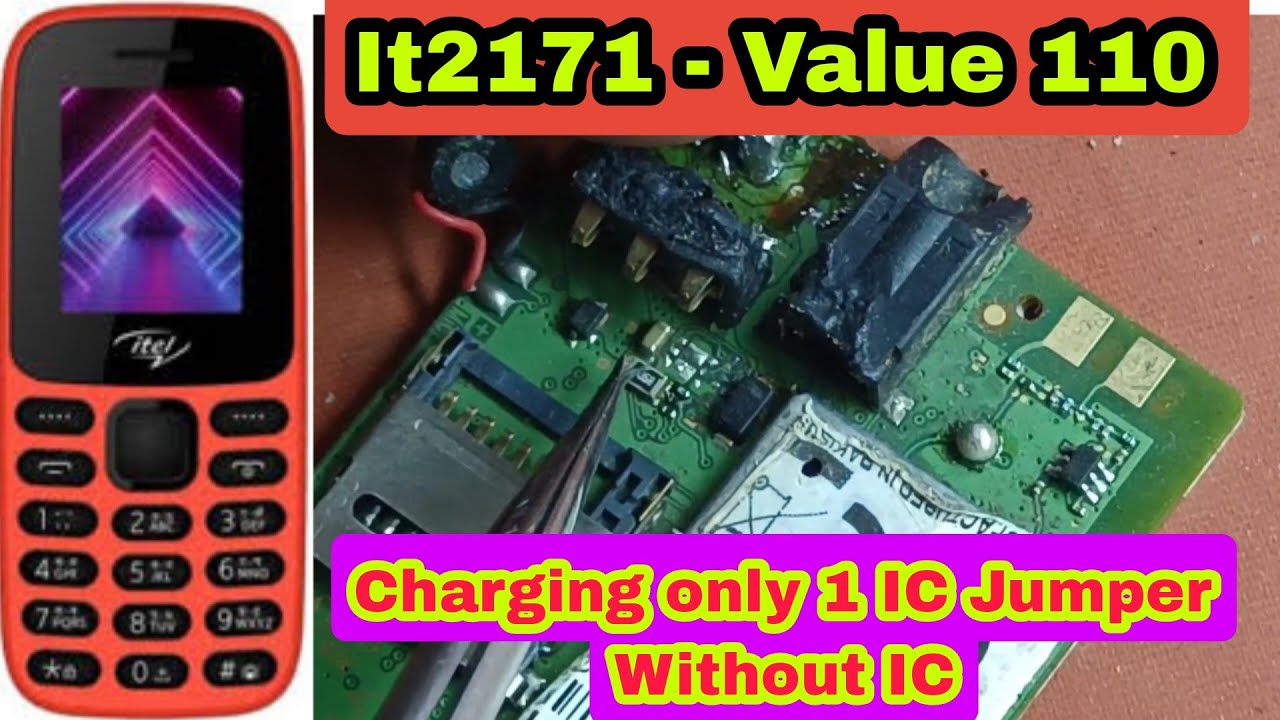 Itel It2171 Value 110 Charging Problem solution | Itel Value 110 ...