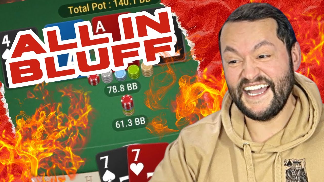 I TURN MY MADE HAND INTO AN ALL IN BLUFF - YouTube