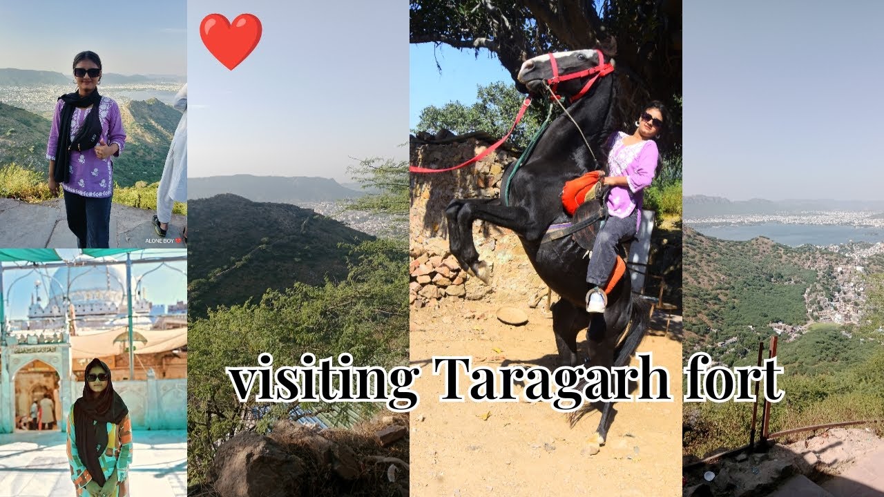 visiting Taragarh fort|2nd day of ajmer|@afrinparveen2859 - YouTube