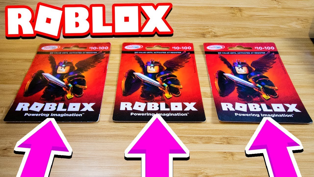 ROBLOX CHOOSE THE RIGHT GIFT CARD WIN 10 000 ROBUX IRL YouTube