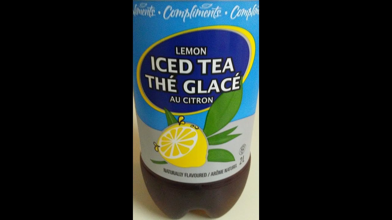 Compliments Lemon Iced Tea 2L Bottle 2017 - YouTube
