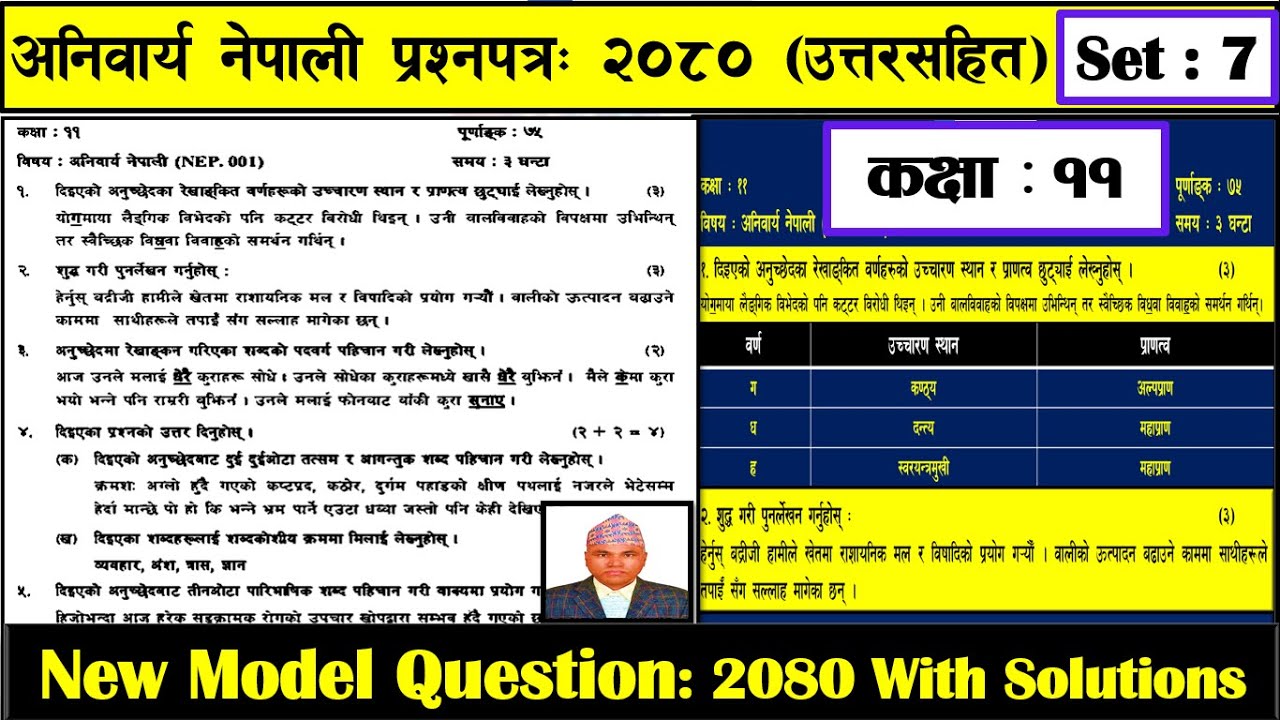 Nepali Model Question 2080 Class 11 New Course With CDC Grid Model nepali-model-question-2080-class-11-new-course-with-cdc-grid-model