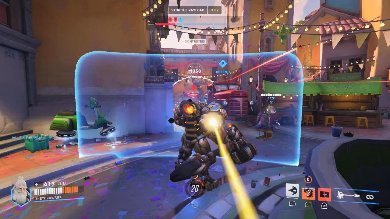 Overwatch 2 reinhardt vs sigma Matchup - YouTube