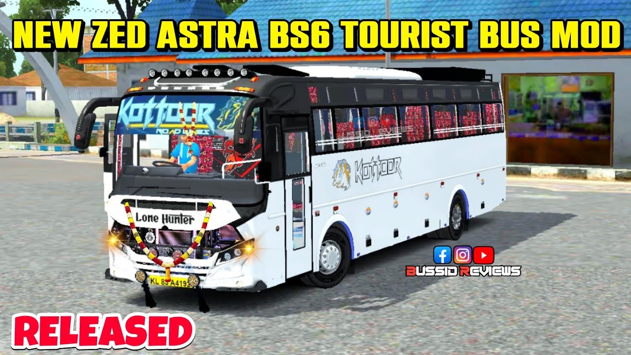 🎀🤩NEW ZED ASTRA BS6 TOURIST BUS MOD RELEASED🔥😎 - YouTube