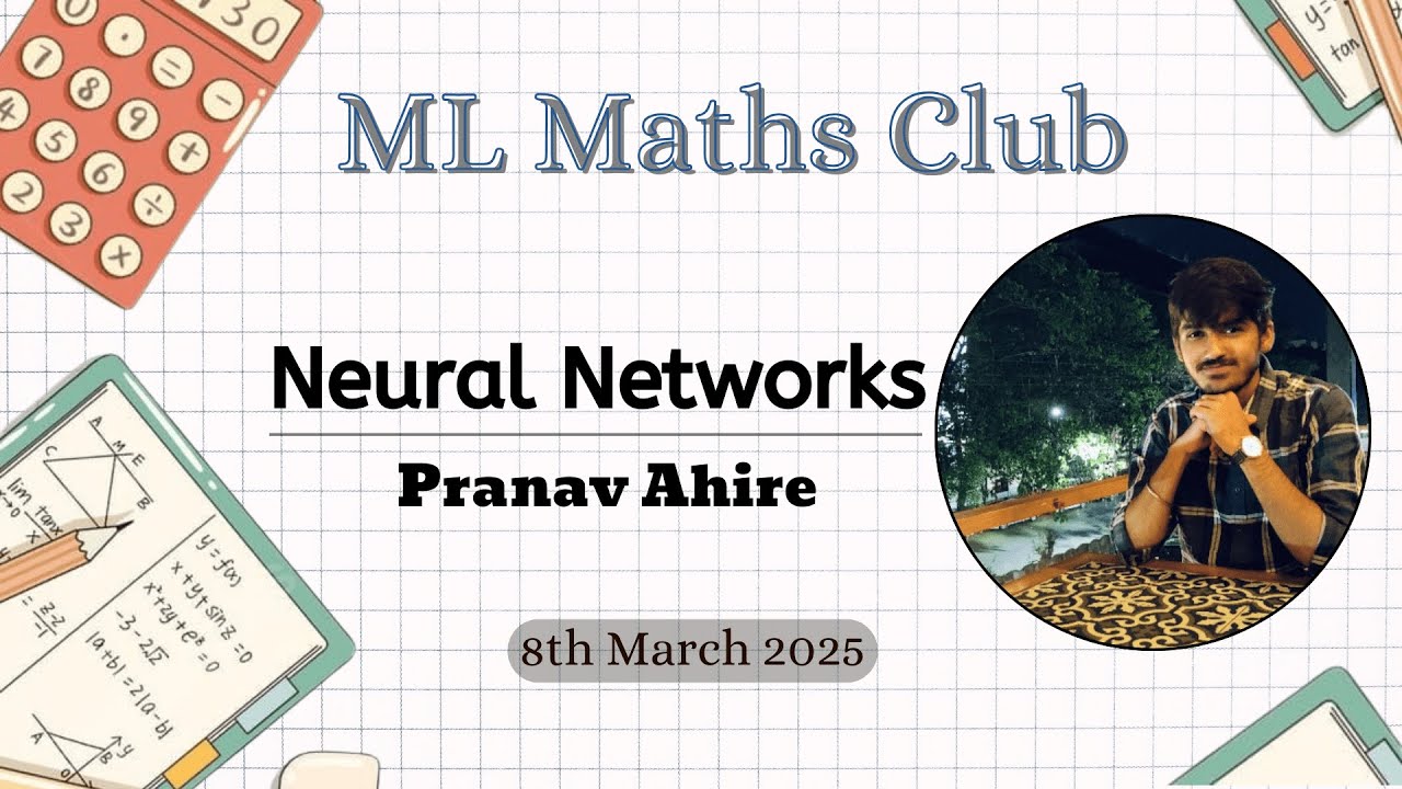 ML Math Club - Day 3 Live Session - YouTube