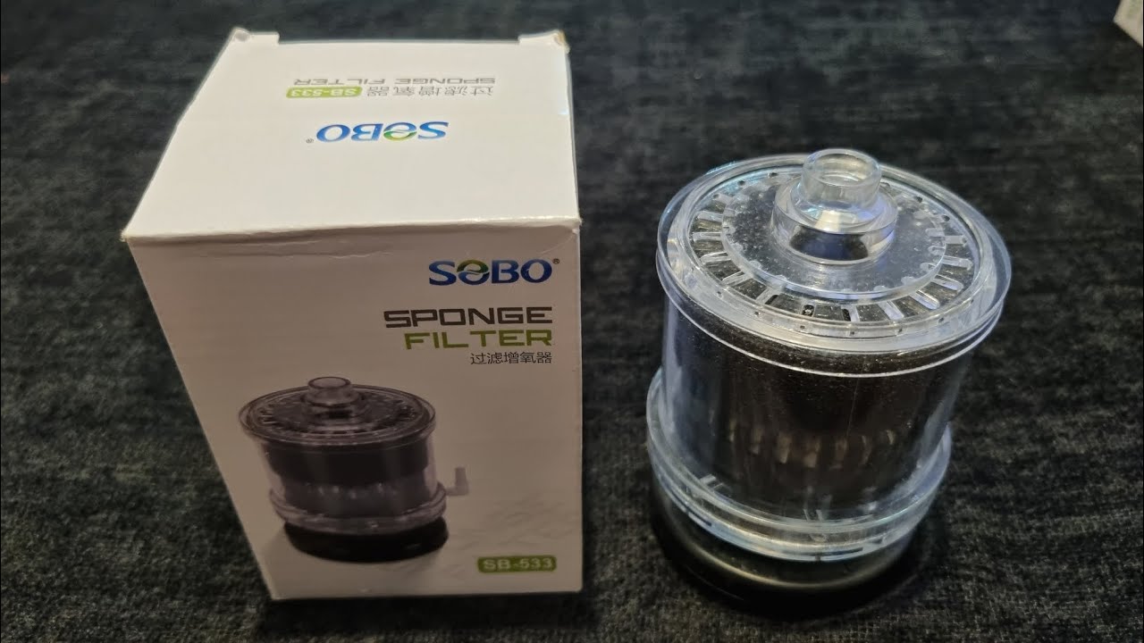 Product Review and Unboxing: Sobo SB-533 Multimedia Sponge Filter - YouTube