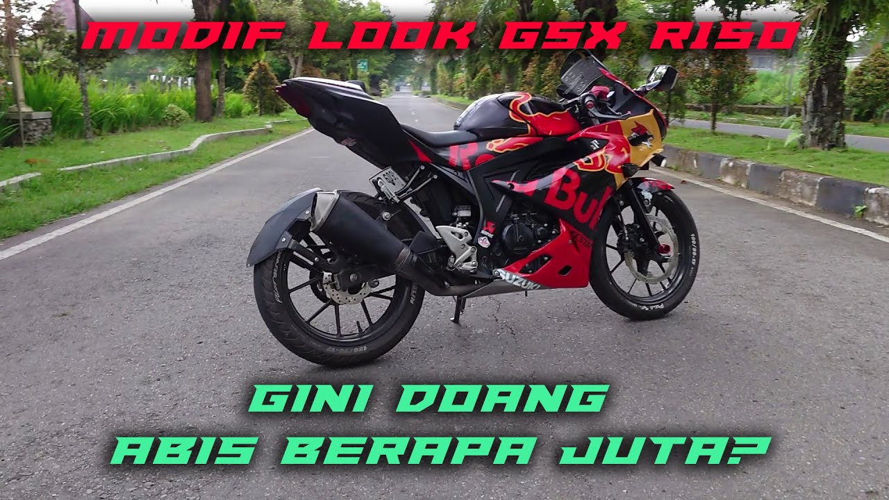 KONSEP LOOK MOTO 3 - REVIEW MODIFIKASI GSX R150 MURAH - YouTube