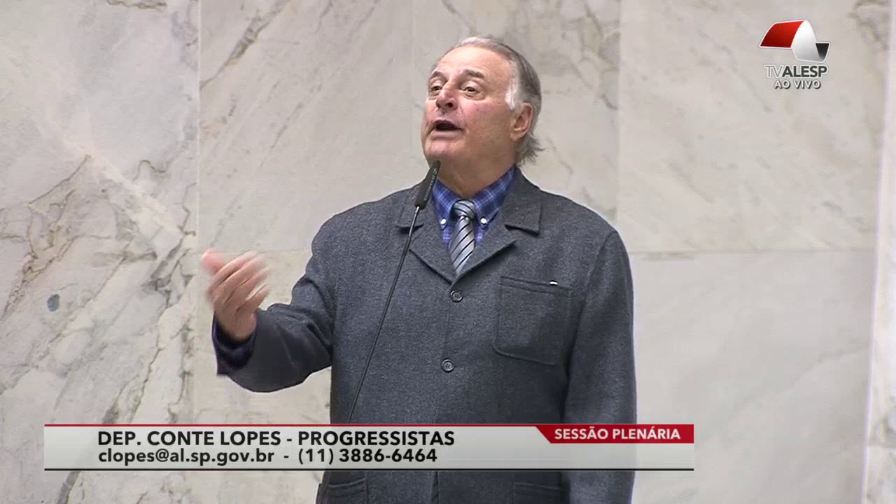 Conte Lopes, Deputado Estadual - PP - 05/08/2019 - YouTube