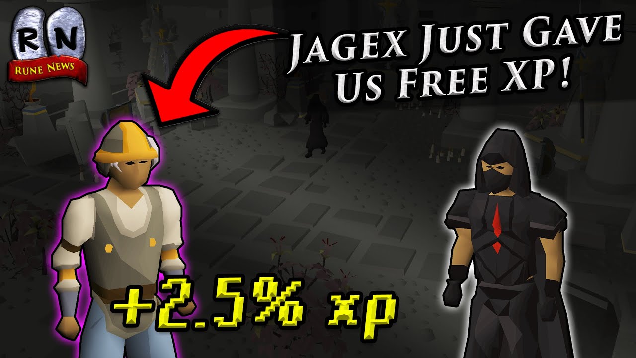 Jagex Gave Us Free XP With This New Update in Oldschool Runescape - YouTube