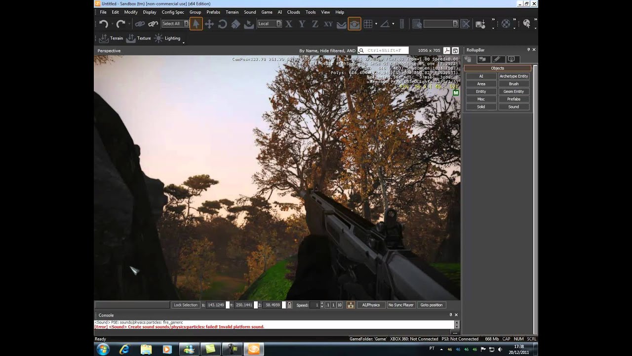 Tutorial do CryEngine 3 - Fora do Editor - parte 24: Perguntas ...
