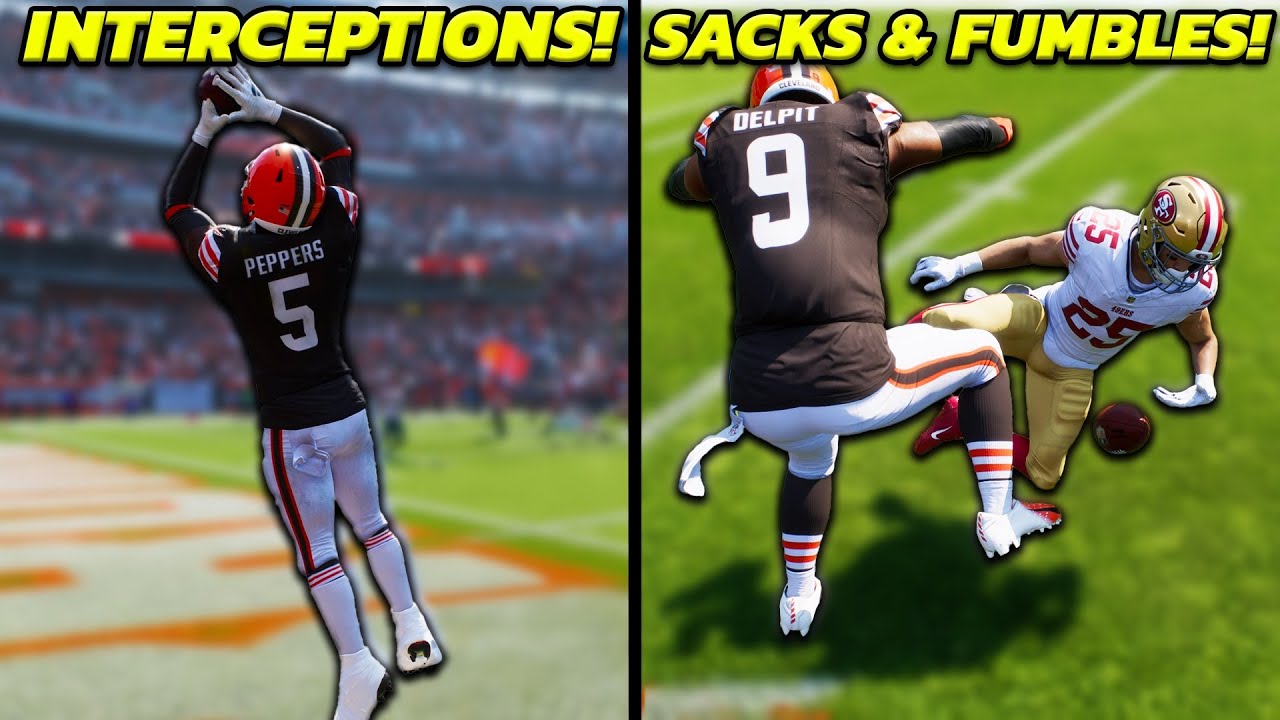 HOW TO GET EASY INTERCEPTIONS, FUMBLES AND SACKS IN MADDEN 25! (SOLO BATTLES ONLY) - YouTube