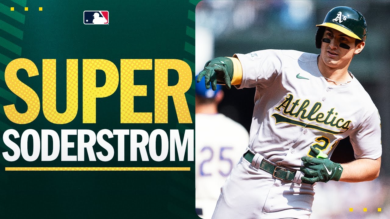 Tyler Soderstrom CRUSHES to MLB HR Lead (Early Season HR Leader with 9) - YouTube