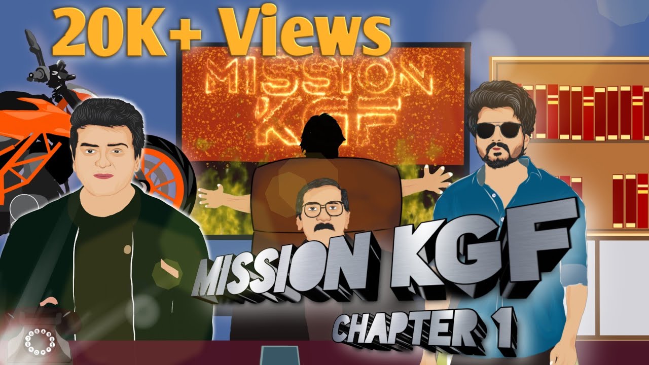 Mission KGF 🔥 Chapter 1 | Heroes Assemble | Animated Series | Cartoon ...