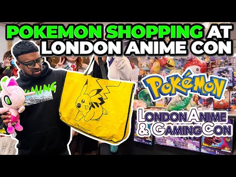Pokemon Shopping at London Anime Con! - YouTube
