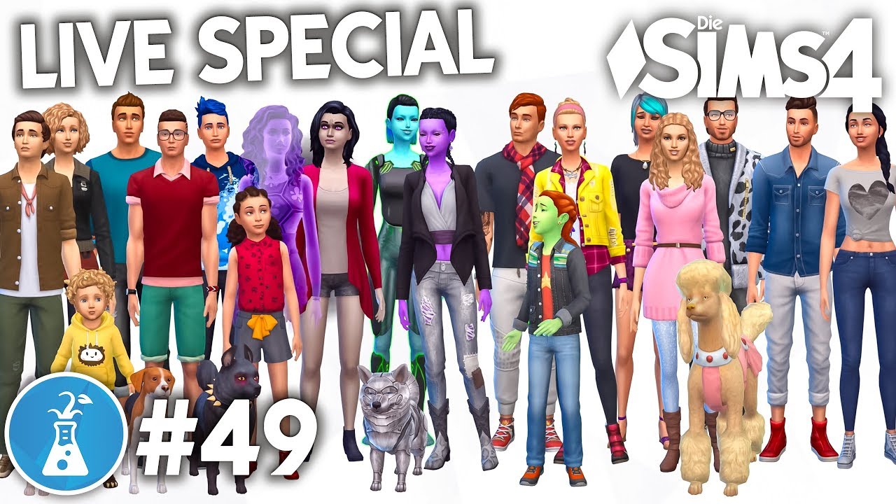 Let's Play LIVE Special | Die Sims 4 StrangerVille Gameplay-Pack #49 ...