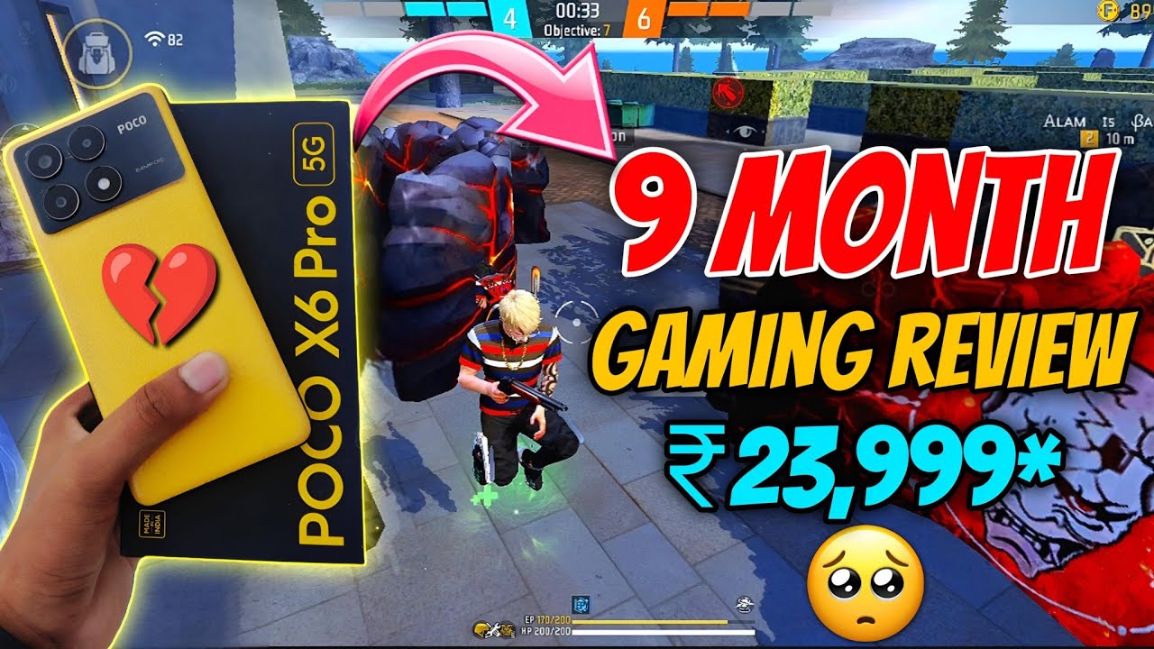 Poco x6 pro 5g After 9 Month Gaming Review Dead Or Blast? 9 Month ...