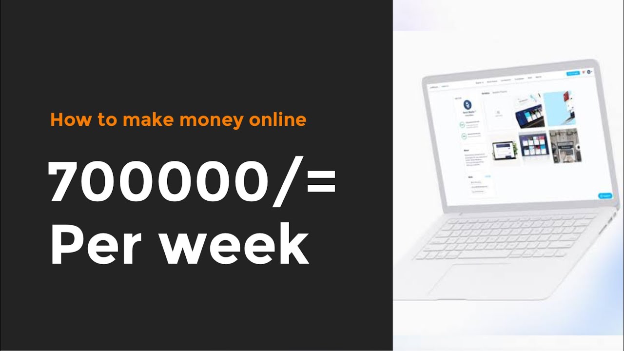 How to make money online in Uganda 700,000/= per week - YouTube