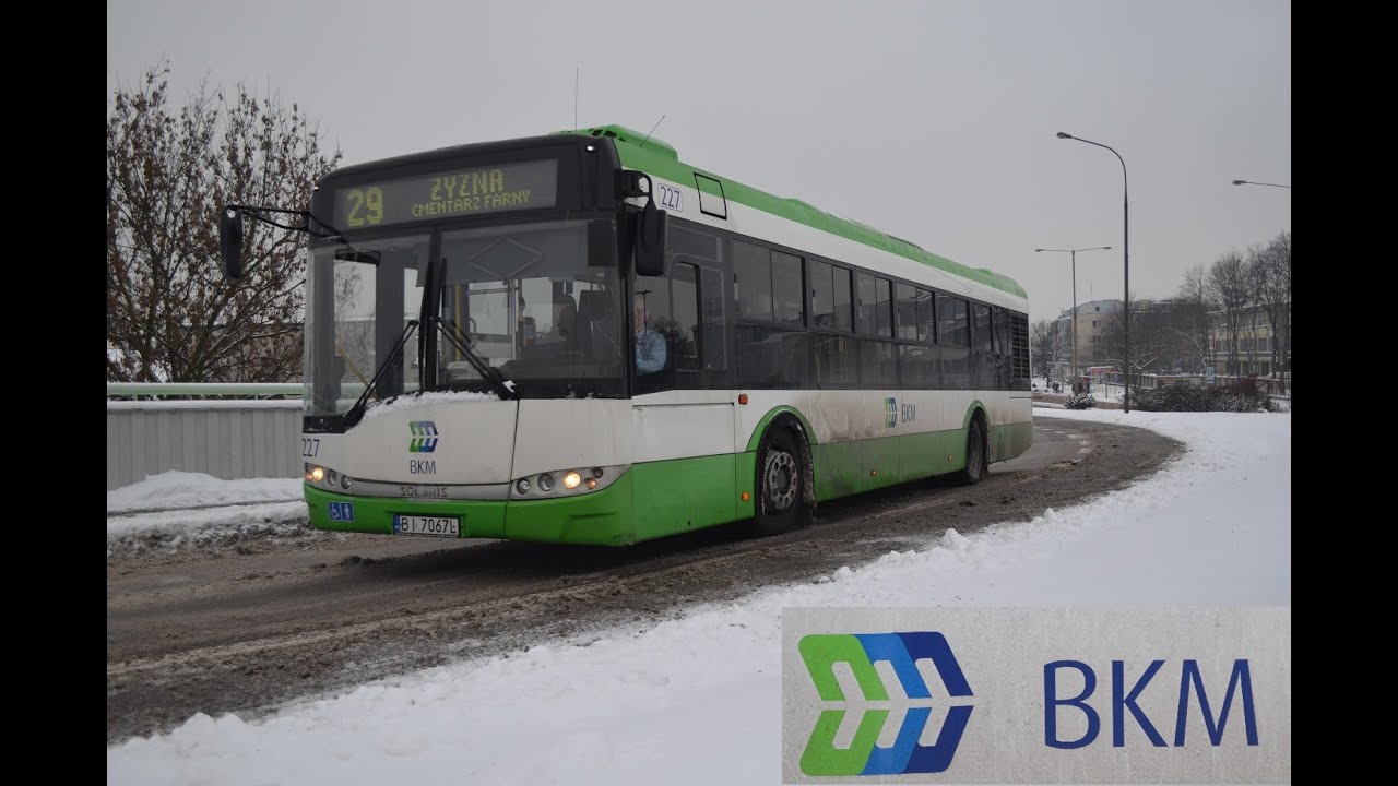 Autobusy BKM Białystok - YouTube