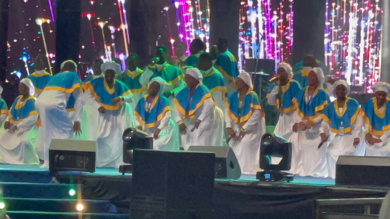 CCC EGUN CHOIR FROM BENIN REPUBLIC THRILLING THE ATTENDEES WITH EGUN ...