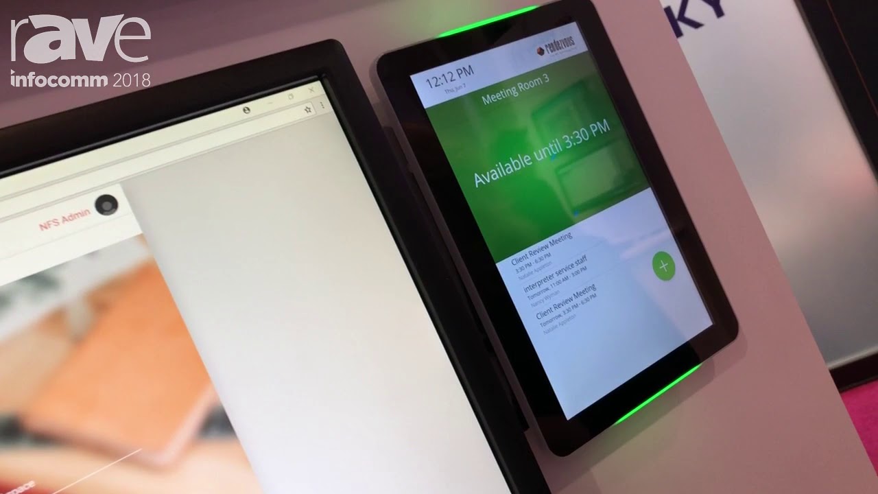 InfoComm 2018: NFS' Rendezvous Room Scheduling Software Integrates with ...