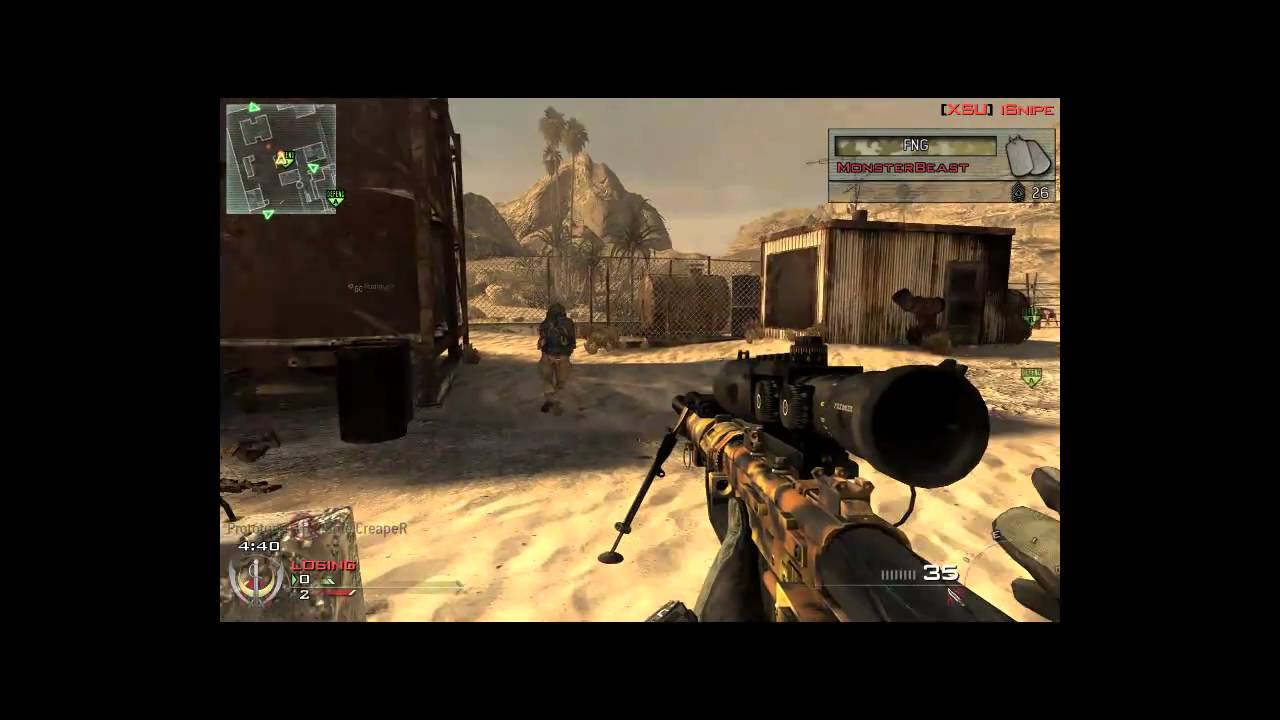 Call of Duty Modern Warfare Quick Scope Montage - YouTube
