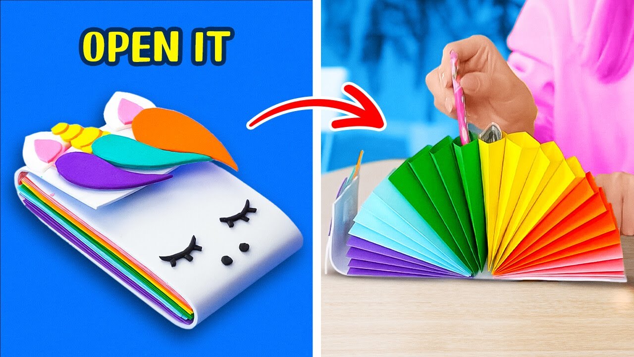 Creative Crafts with Office Supplies! ️ Easy DIY Projects You Can Make ...
