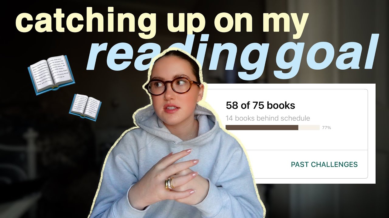 reading as many books as i can to catch up on my reading goal 📖 ...