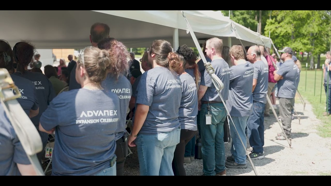 Advanex Americas Breaks Ground in White House, Tennessee - YouTube