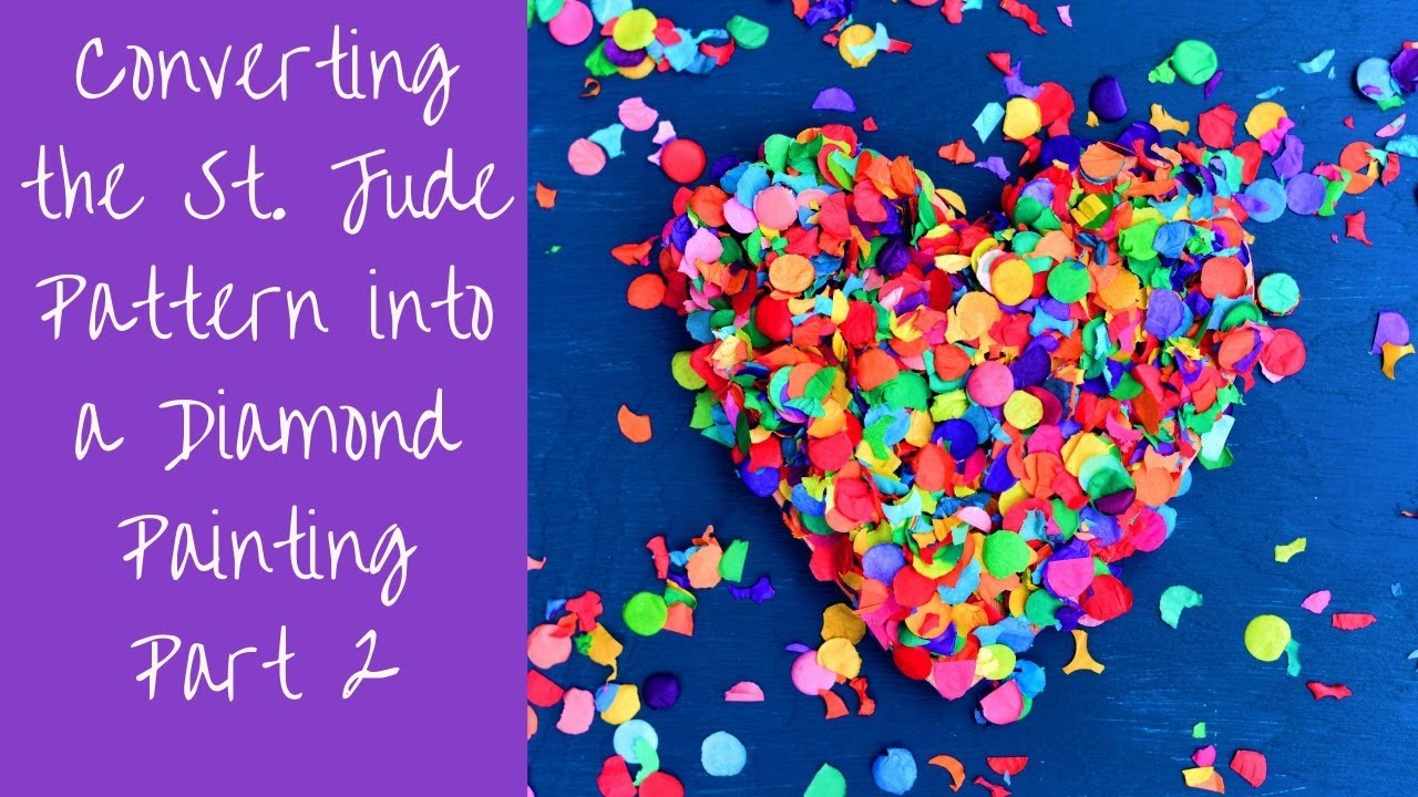 Part 2 - Converting the St. Jude Pattern - YouTube
