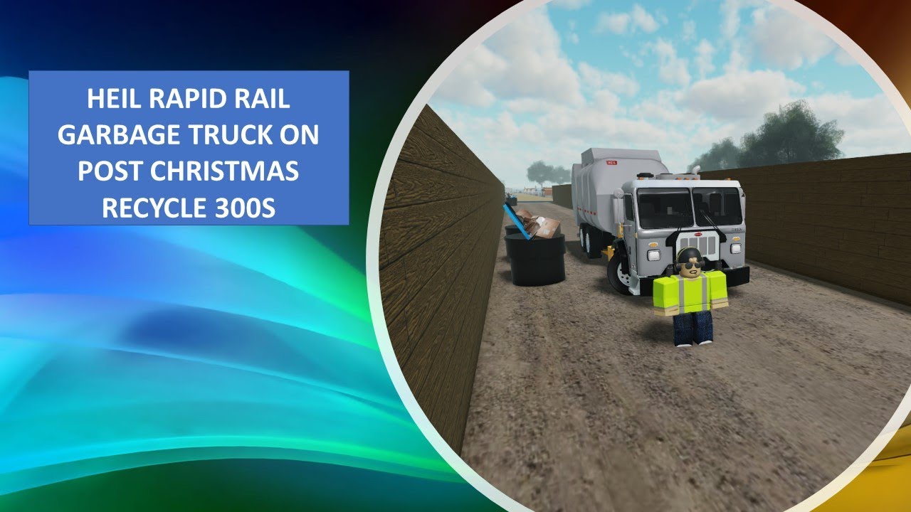 Phoenix Arizona Heil rapid rail on Recycling 300s - YouTube