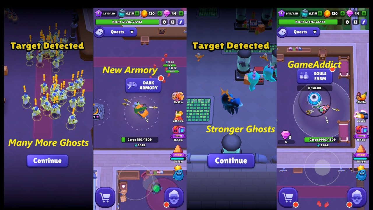 Ghost Invasion RPG Idle Hunter | Everything About Level 7 Tips | Dark Armory, New Farms, New ...