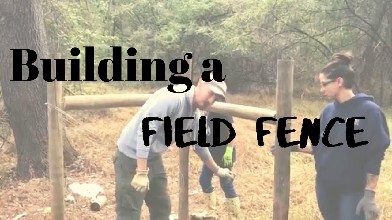 Field Fence/How To Build/Hobby Farm Field Fence - YouTube